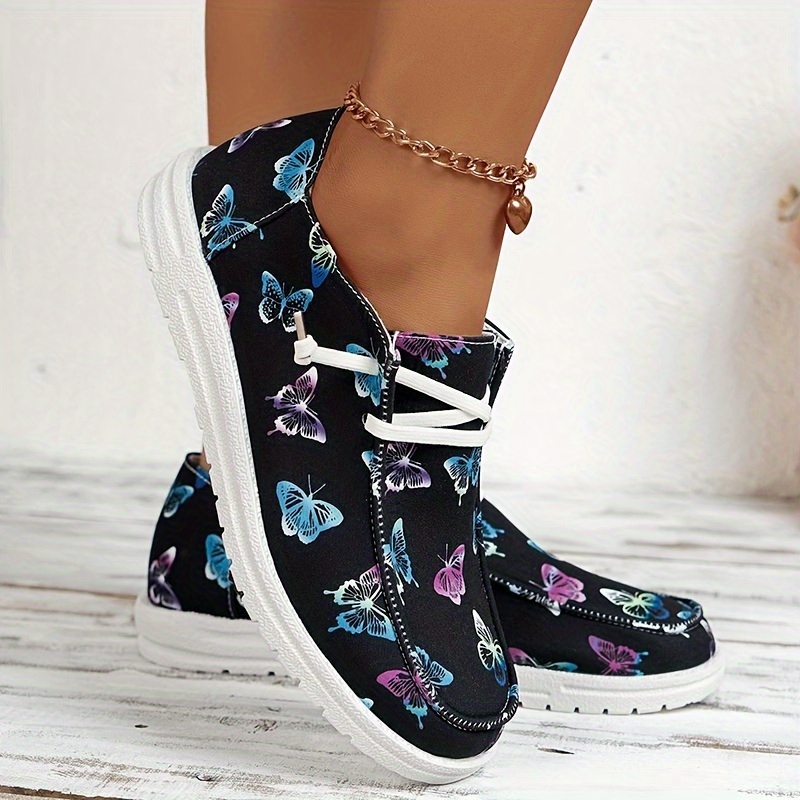 Patike za skejtbord sa printom za žene lagane niske - Temu