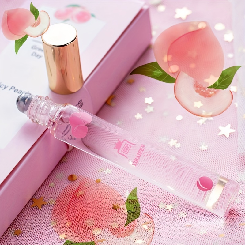 Peach Eau De Toilette Roll-on For Women - 12ml Liquid Perfume With Top ...
