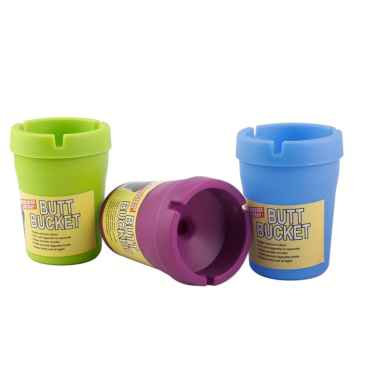 Random Extinguishing Ashtray: Portable Car Home Office Smoke - Temu