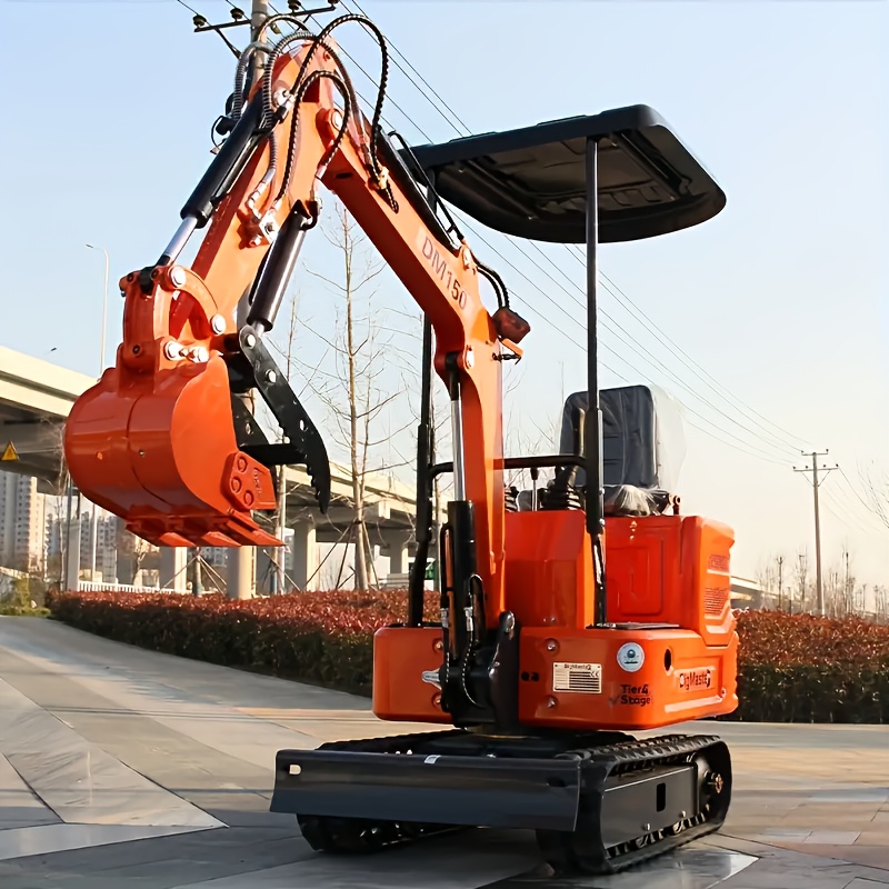 mini excavator sold on Temu United States