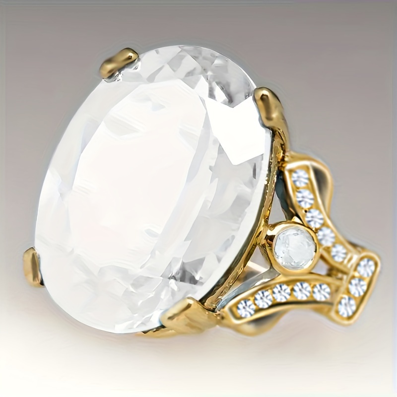 1pc Hot Selling Ring Jewelry Color Goose Egg Shaped - Temu United