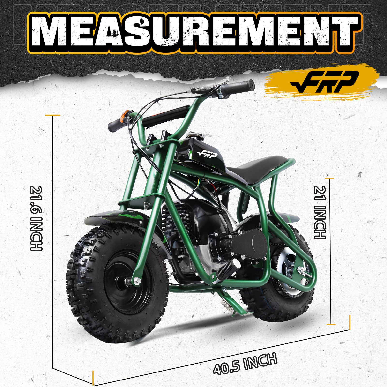 mini bikes sold on Temu United States