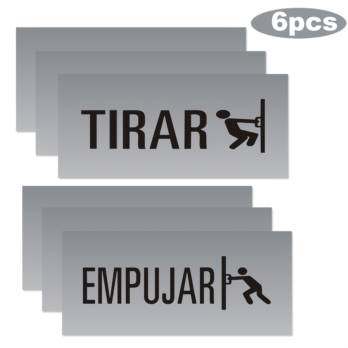 Push And Pull Signs In Spanish