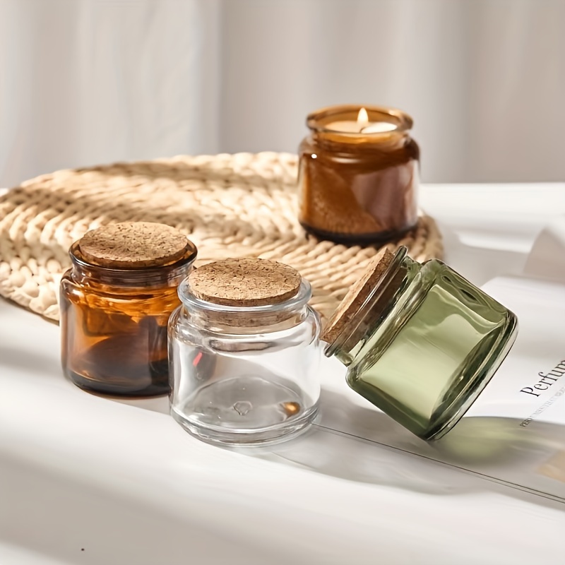 glass jars for candles sold on Temu United States