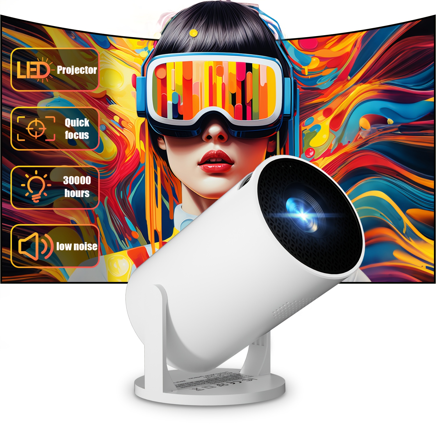 projector sold on Temu United States