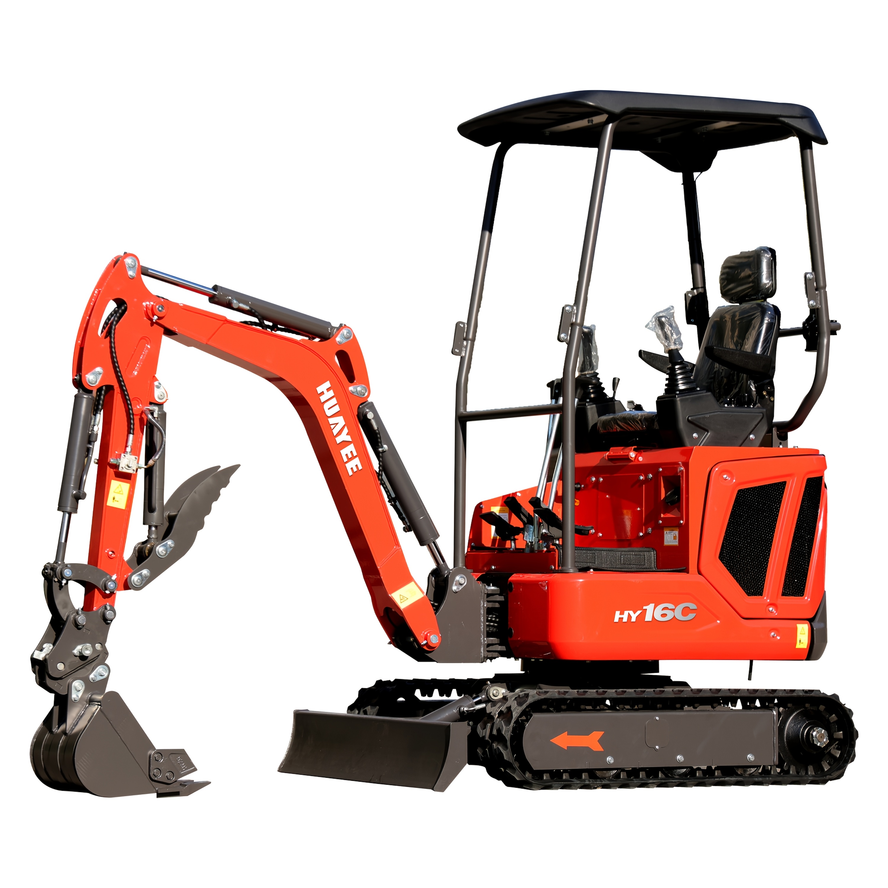 mini excavator sold on Temu United States