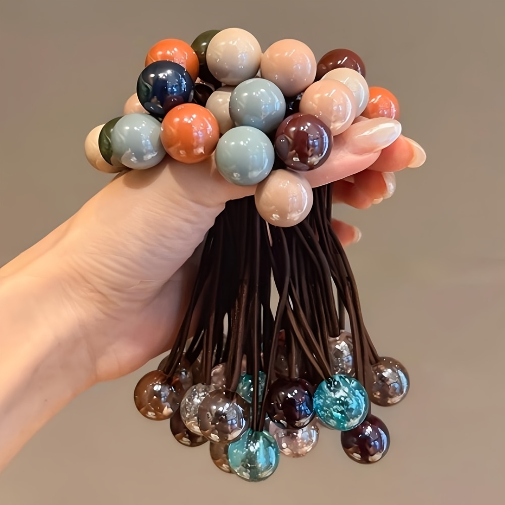 bead hair tie sold on Temu United States
