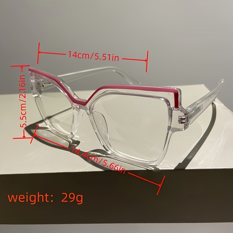 Classic Tr90 Cat eye Fashion Eyeglasses Frames Women Men - Temu