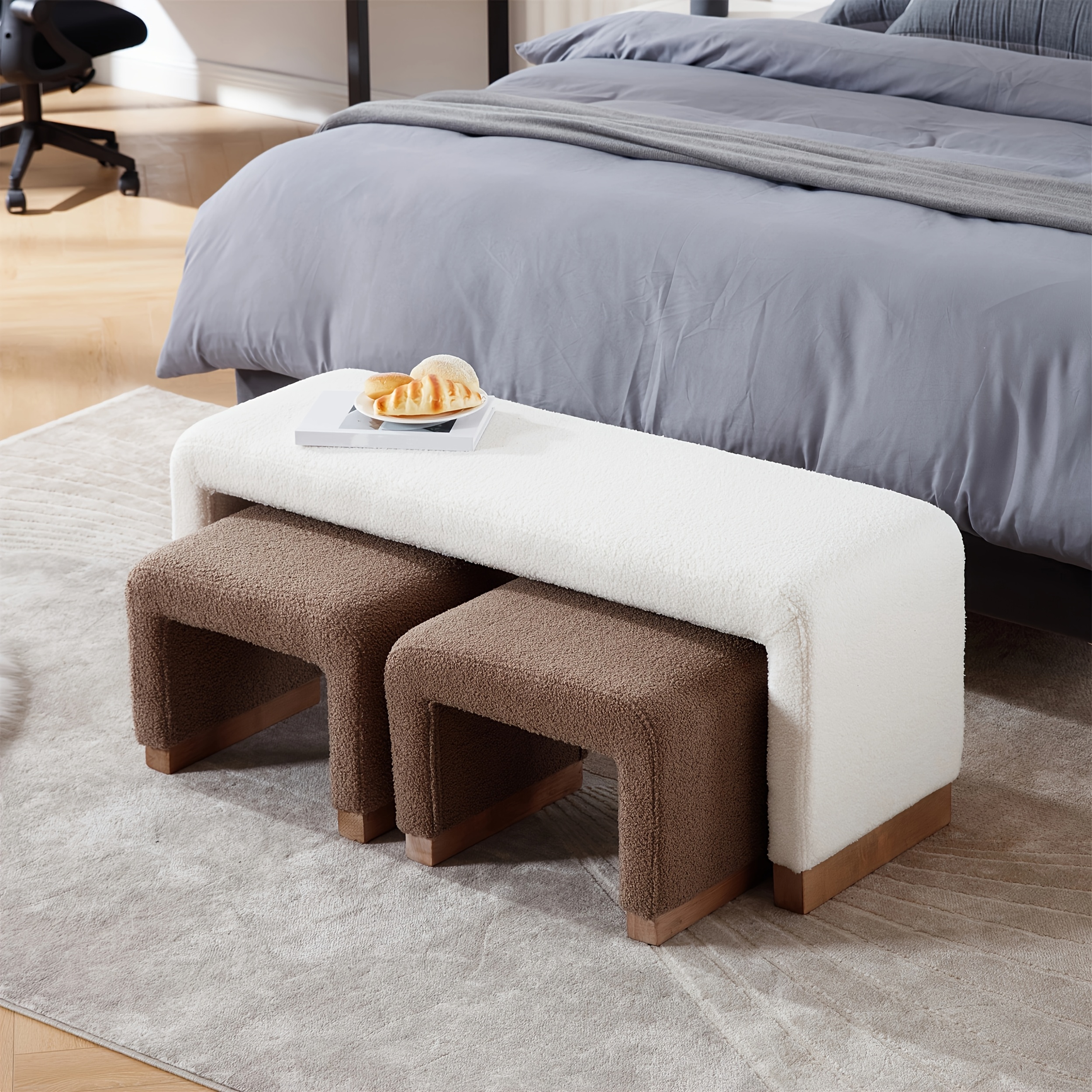 bedroom stool sold on Temu United States