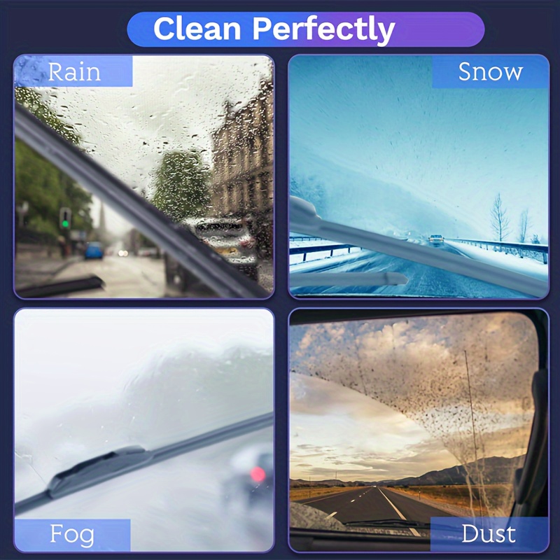 Ultra-quiet Multi-function Car Wiper - Boneless Design, Hd Clarity ...