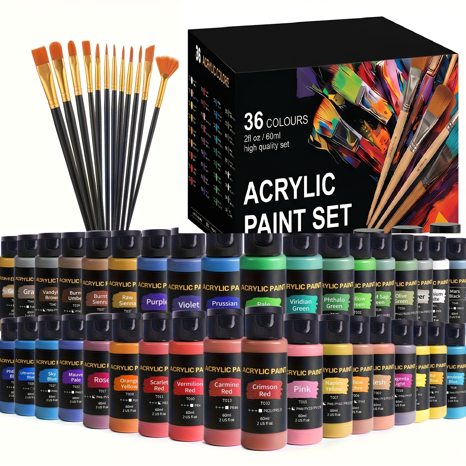 miniature paint sold on Temu United States