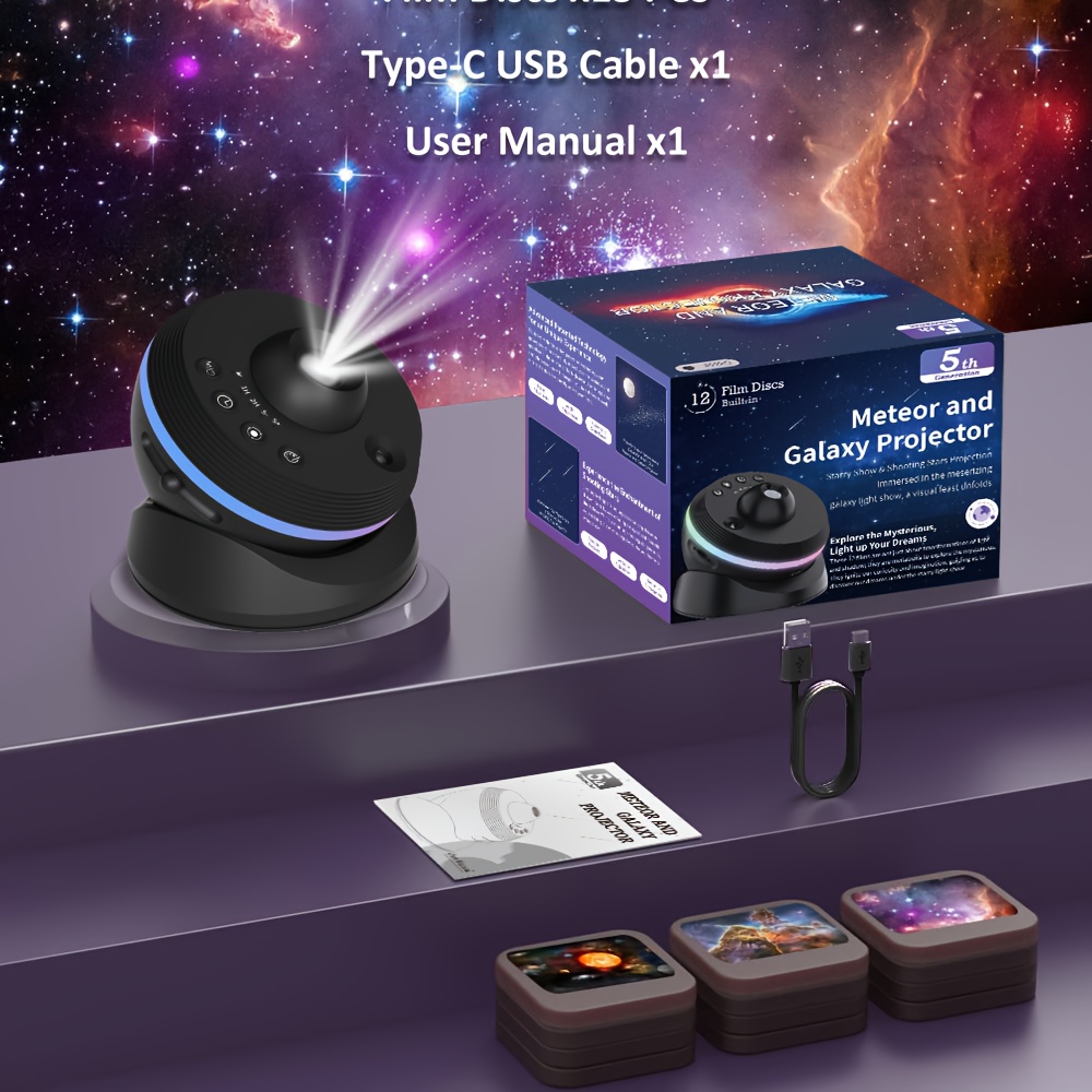 6th Gen Revolution] Ultimate Planetarium Galaxy Projector: - Temu