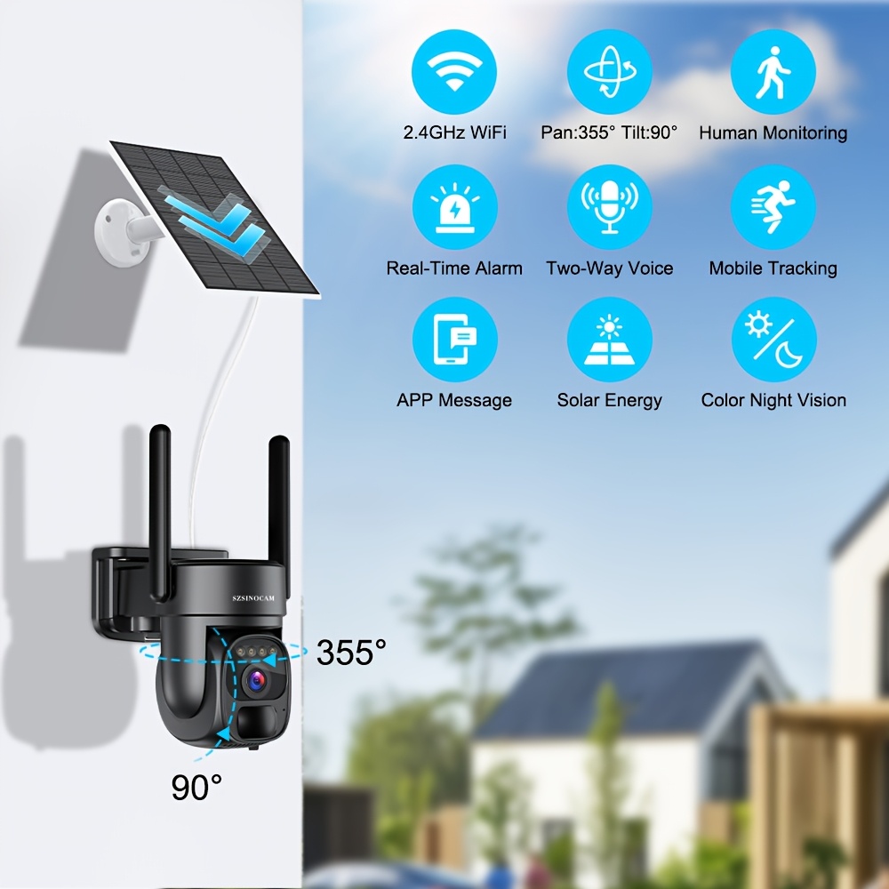 wireless solar security cameras - Kazakhstan