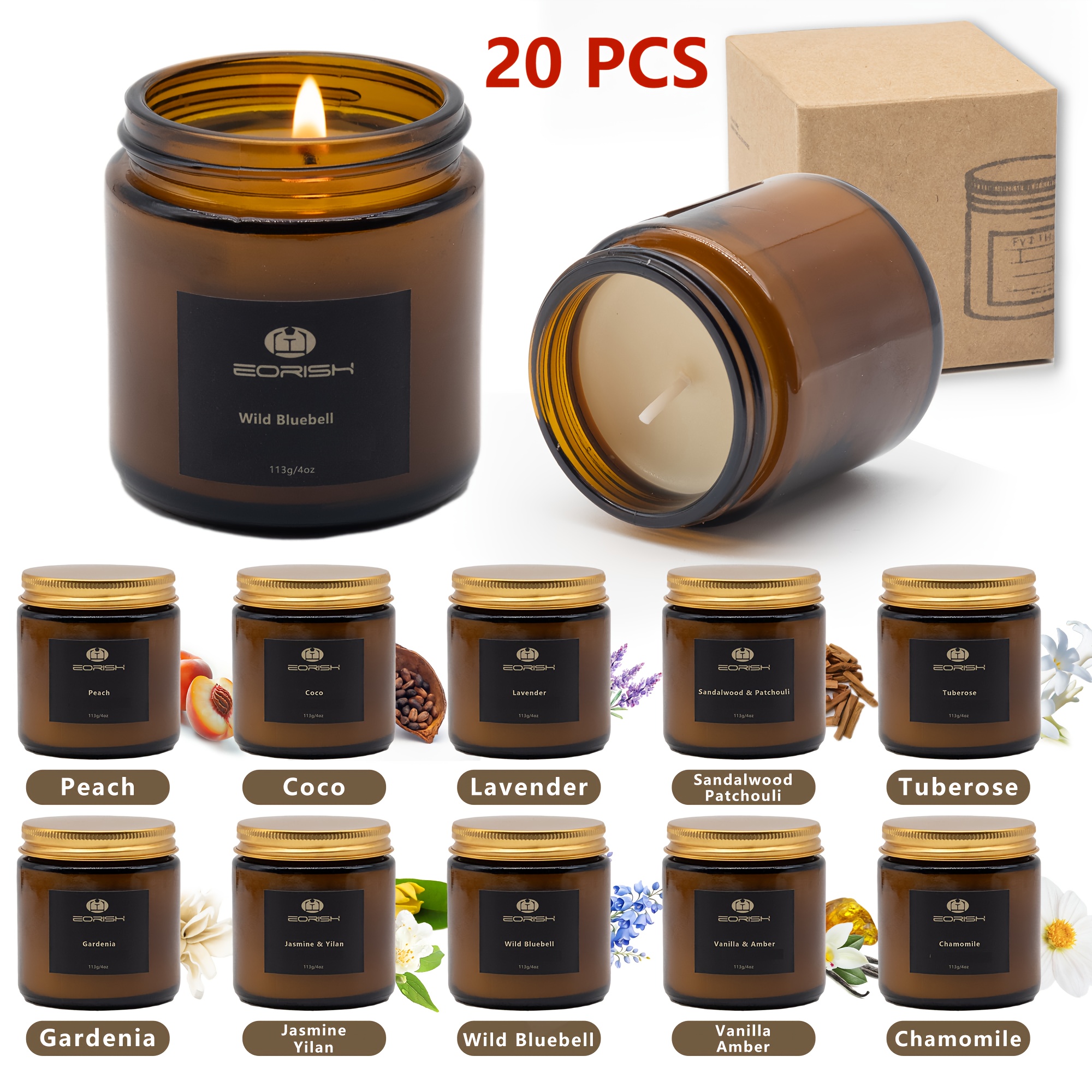 candles sold on Temu United States
