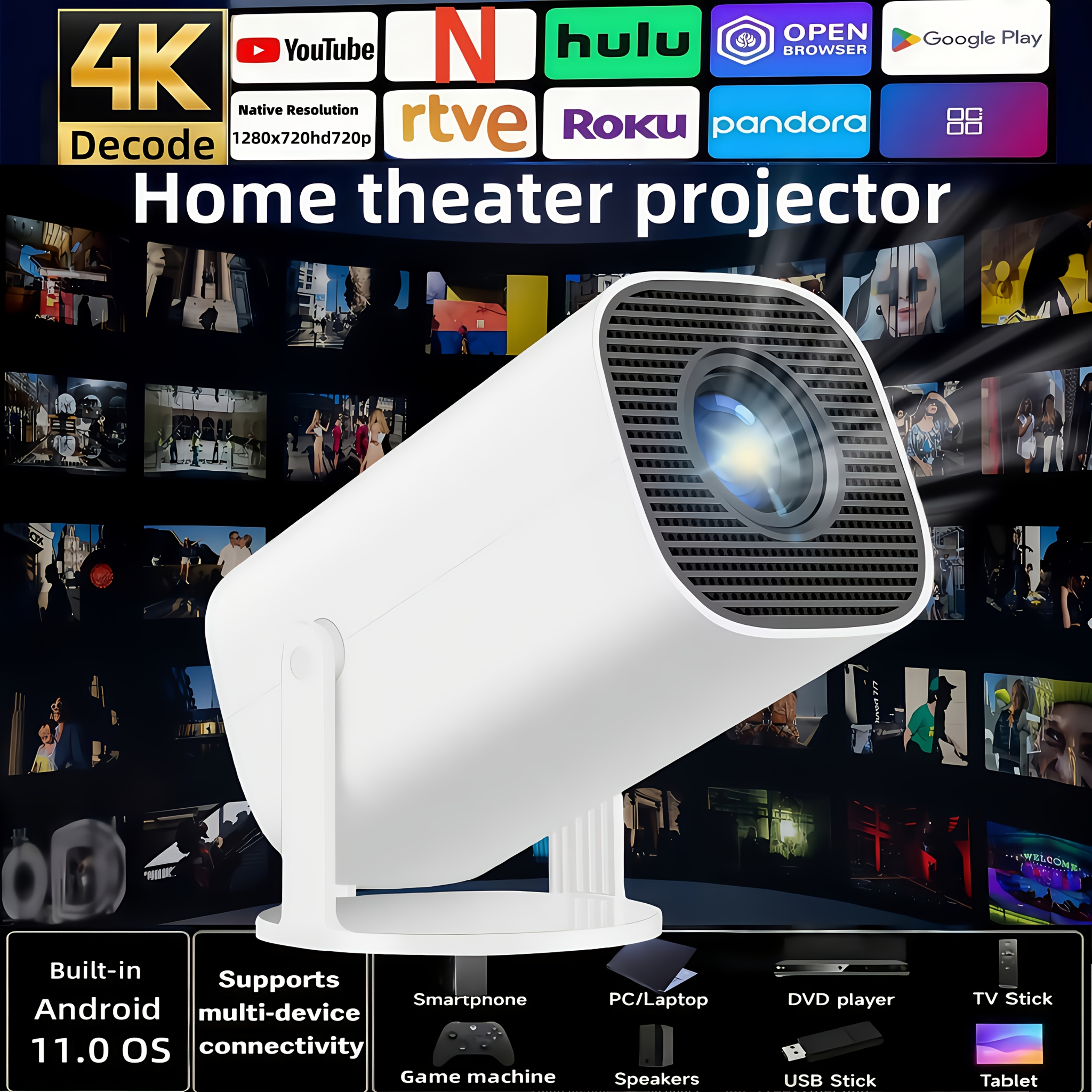 Vision: Your Brightest Ideas with Our Multimedia Projectors - Temu