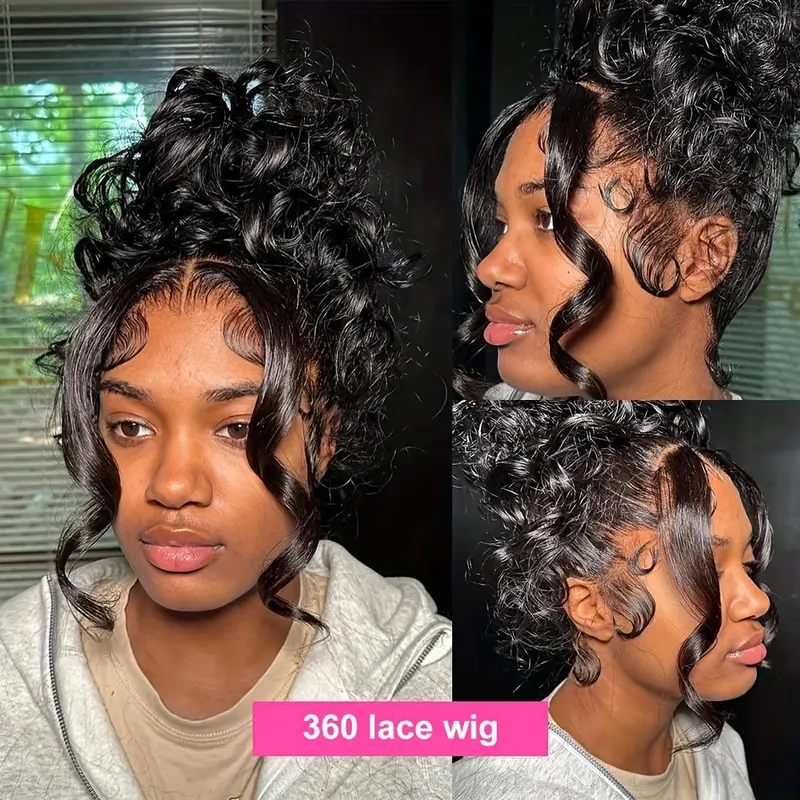 360 Body Wave Lace Front Wigs Human Hair Natural - Temu 360 Body Wave Lace Front Wigs Human Hair Natural - Temu
