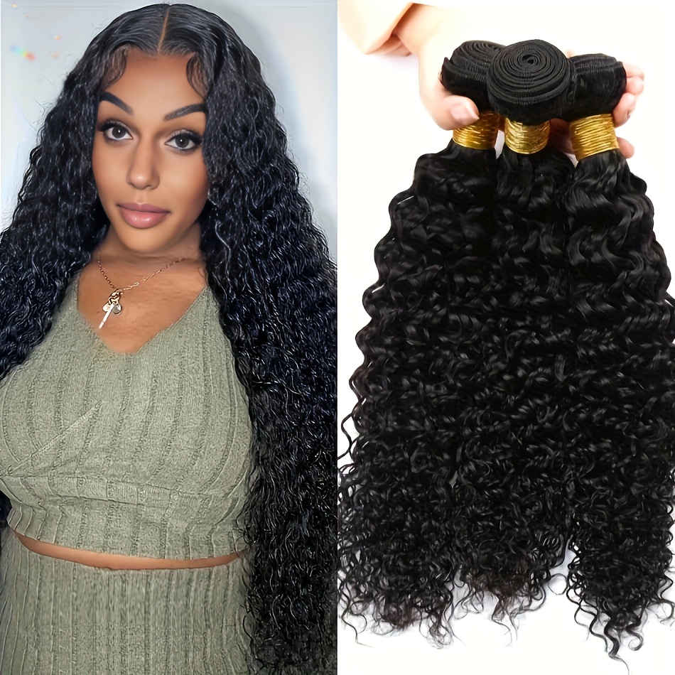 curly human hair sold on Temu United States