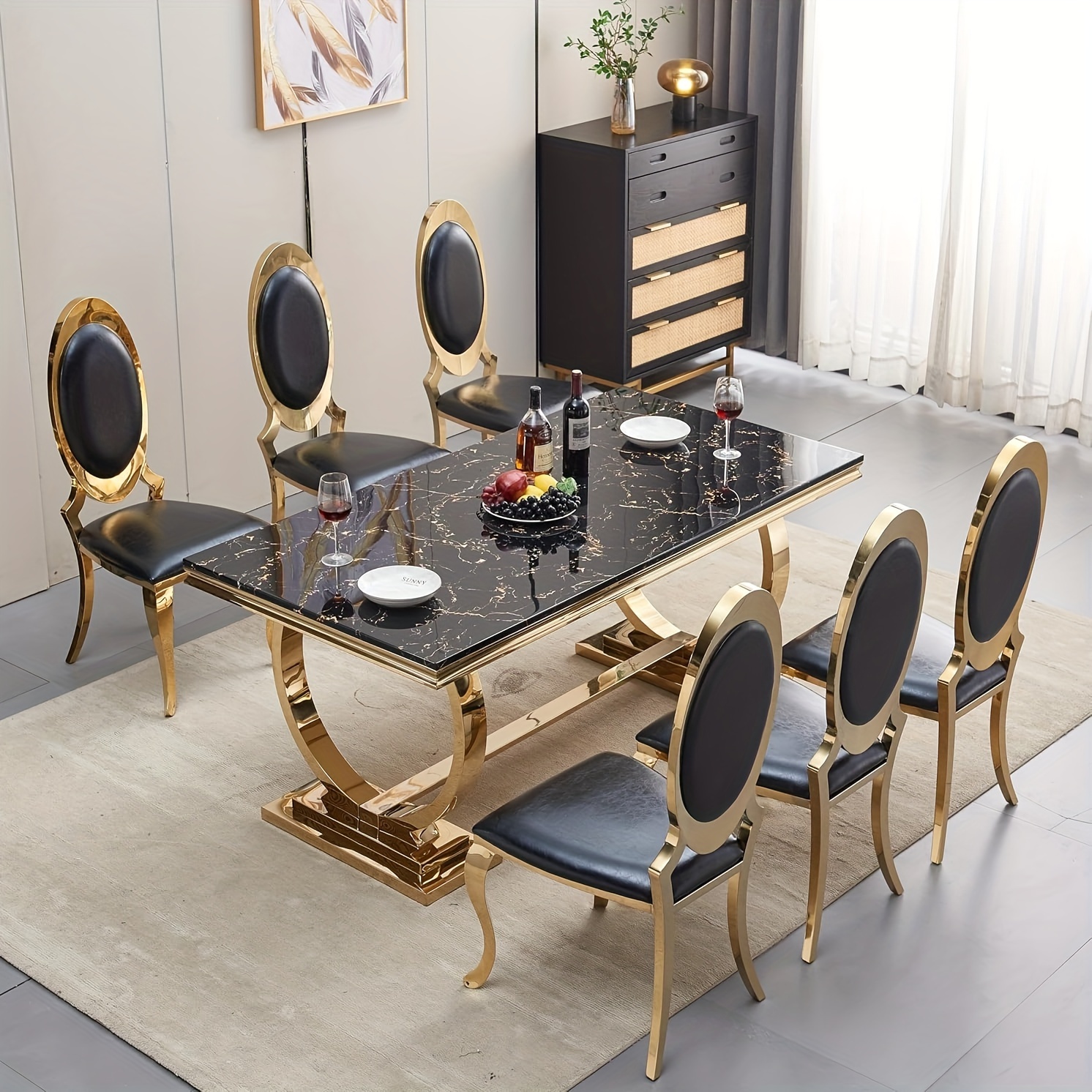 dining tables sold on Temu United States