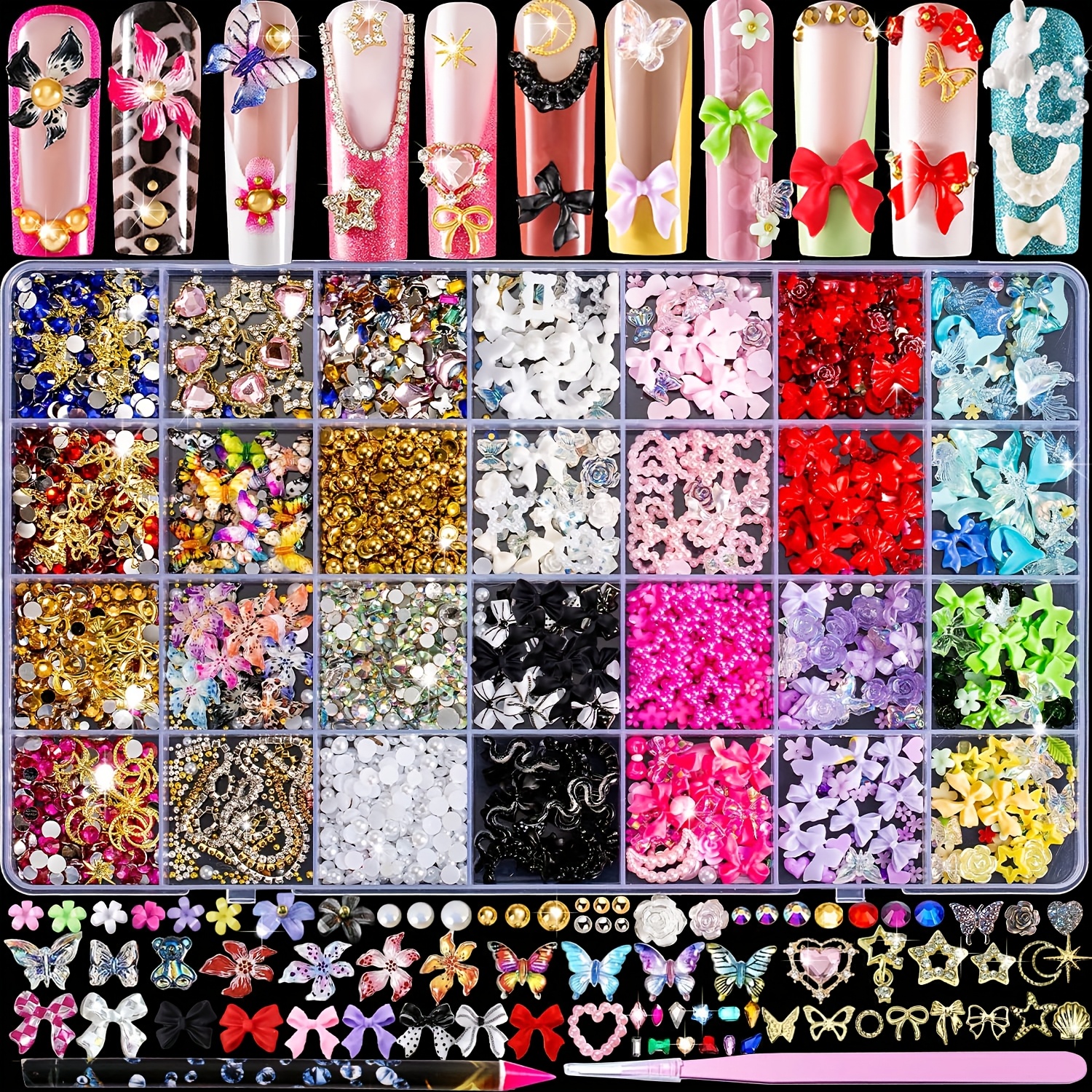 nails supplies sold on Temu United States