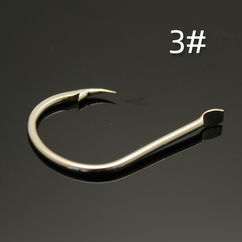 High Strength Barbed Hook Durable Sharp Hook Large Fish - Temu New Zealand
