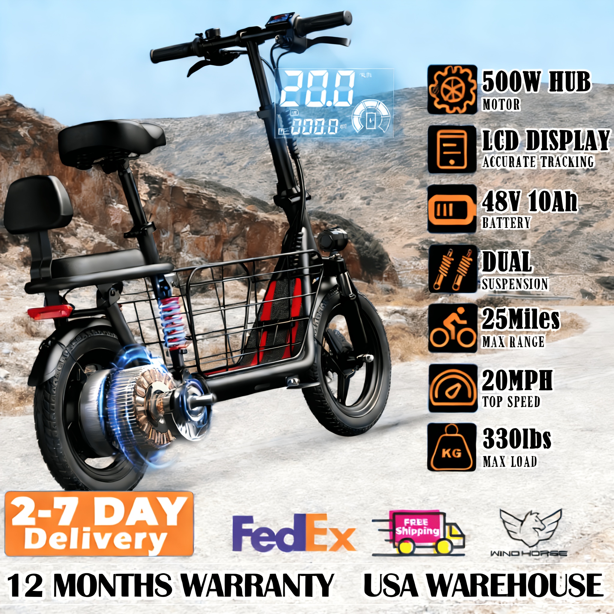 electric scooter sold on Temu United States