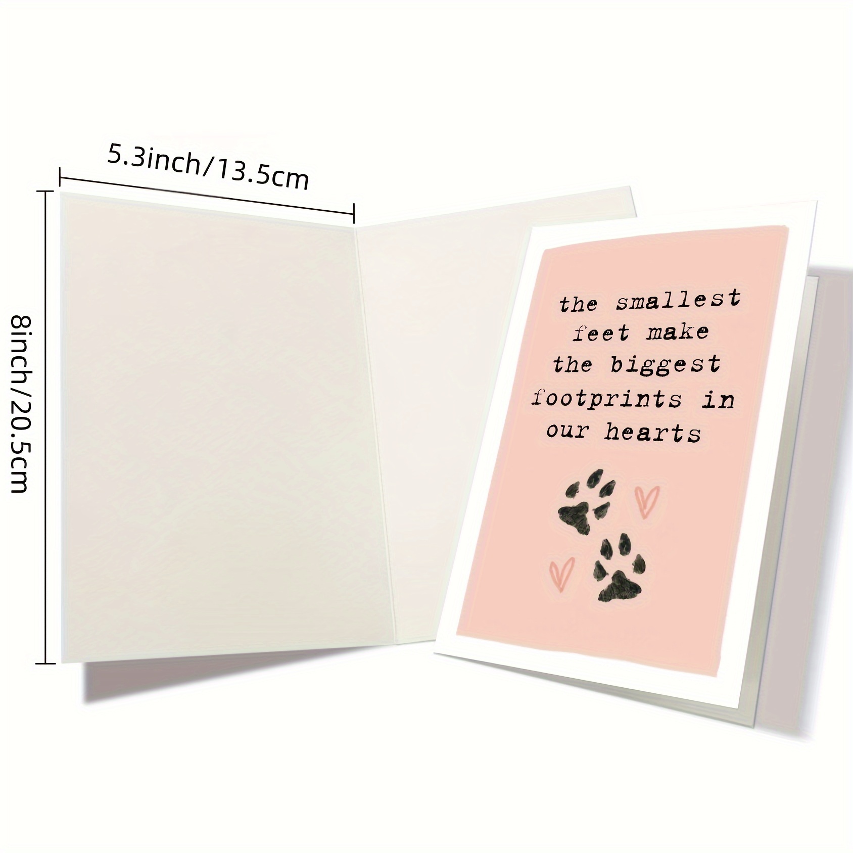 Pet Loss Sympathy Card Pet Owners Condolence Greeting Card - Temu