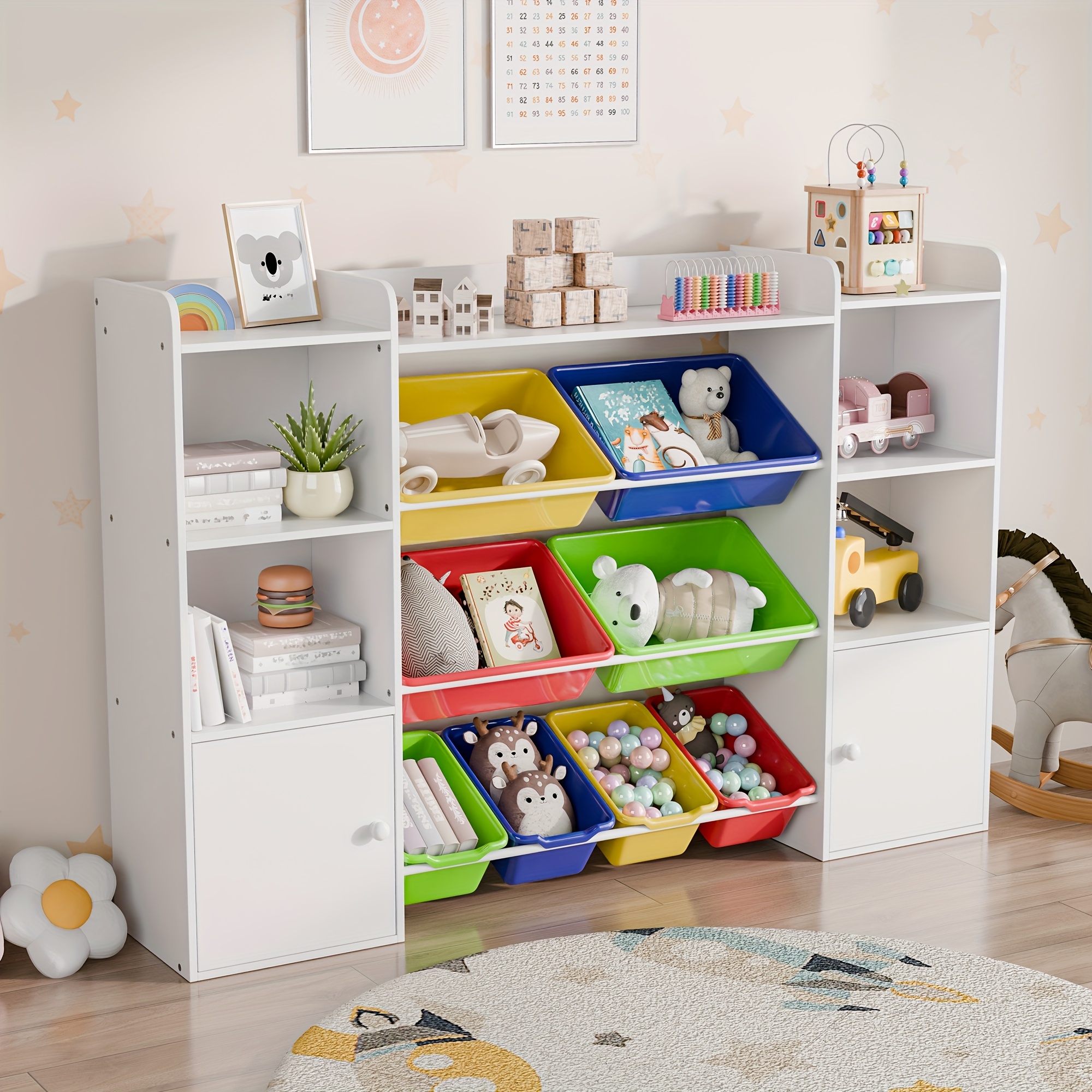 kids playroom storage sold on Temu United States