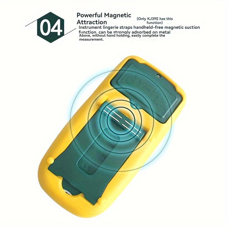 Kj Digital Multimeter Magnetic Bracket Backlight Battery - Temu United