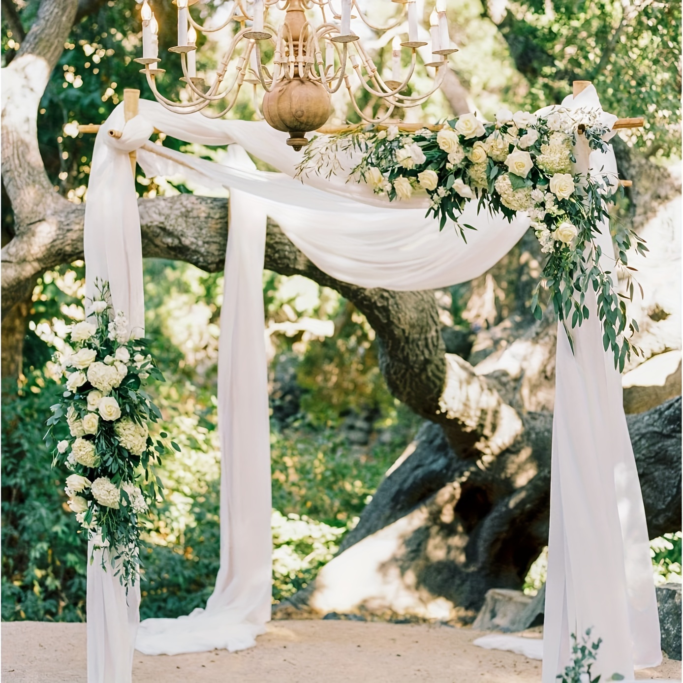 Wedding arch drapery ideas 60 photos - Astyledwedding.com