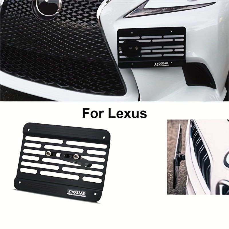 license plate mounting bracket sold on Temu United States