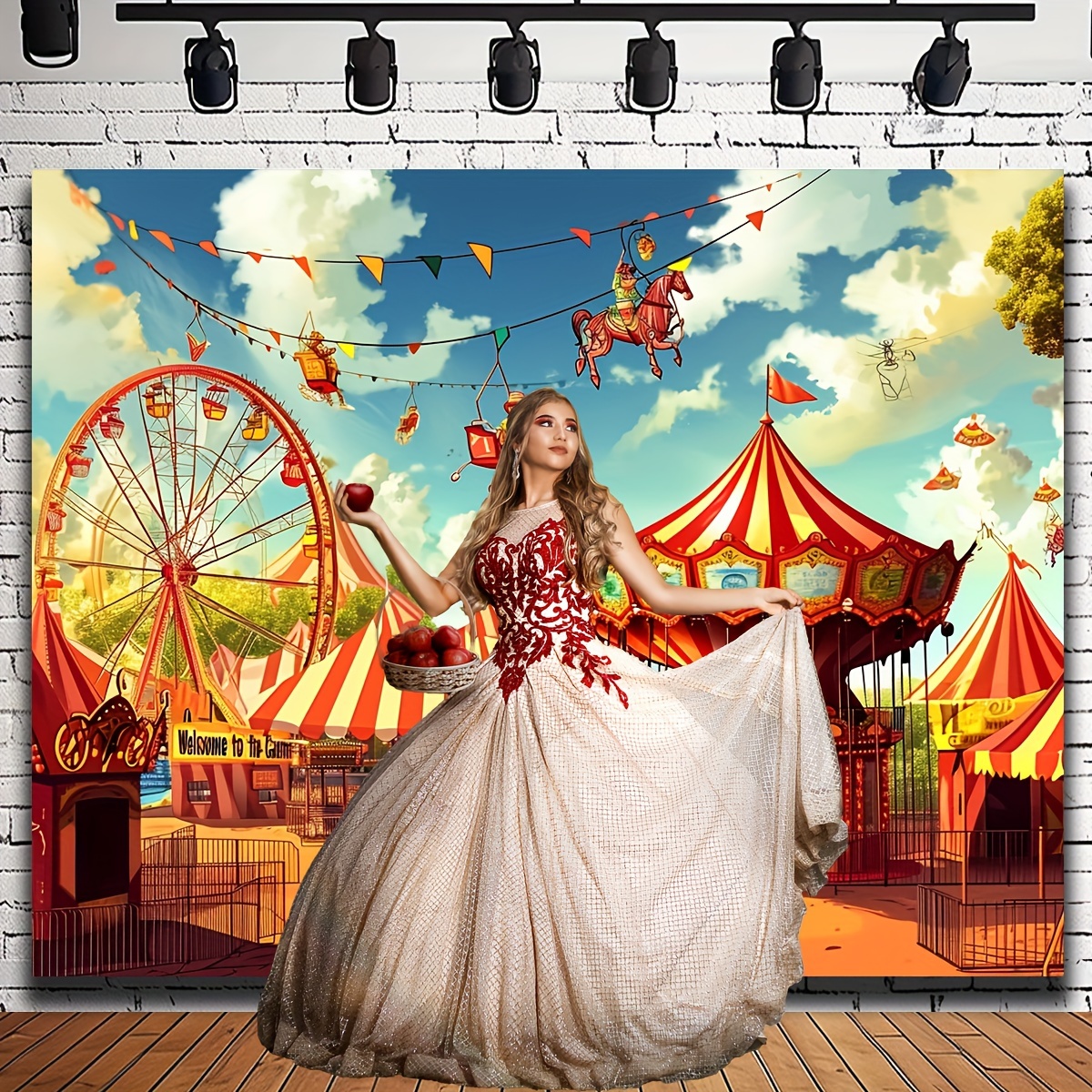 Carnival Backdrop Carnival Decorations Carnival Theme Party - Temu ...