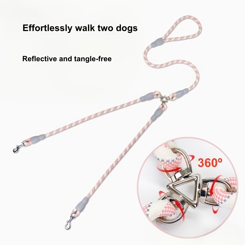 2 dog leash sold on Temu United States