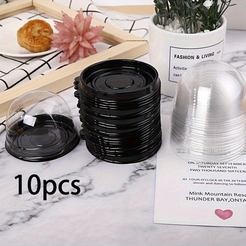 Mini Dessert Cake Box Transparent Cupcake Box Pastry - Temu United Kingdom