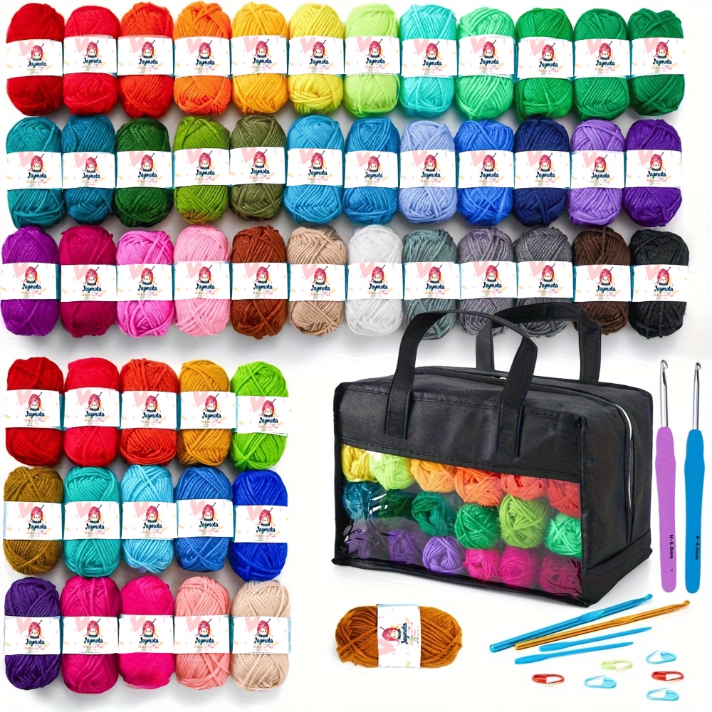 crochet blanket kits for beginners sold on Temu United States