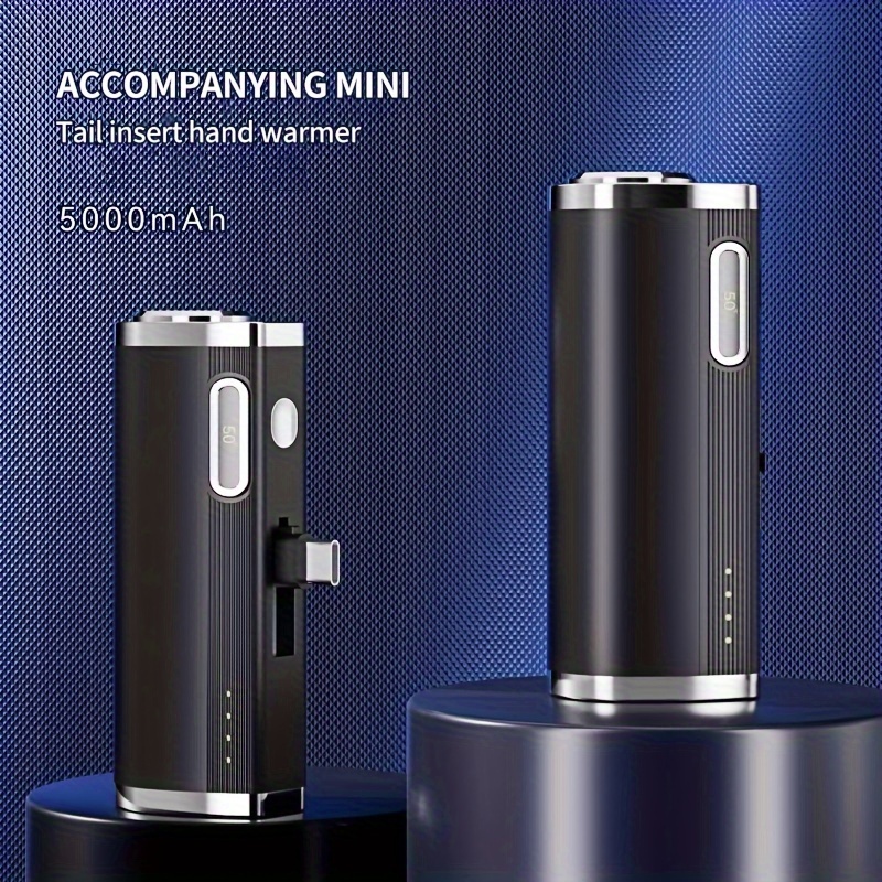 2 pack rechargeable hand warmer with magnetic electric portable pocket ...