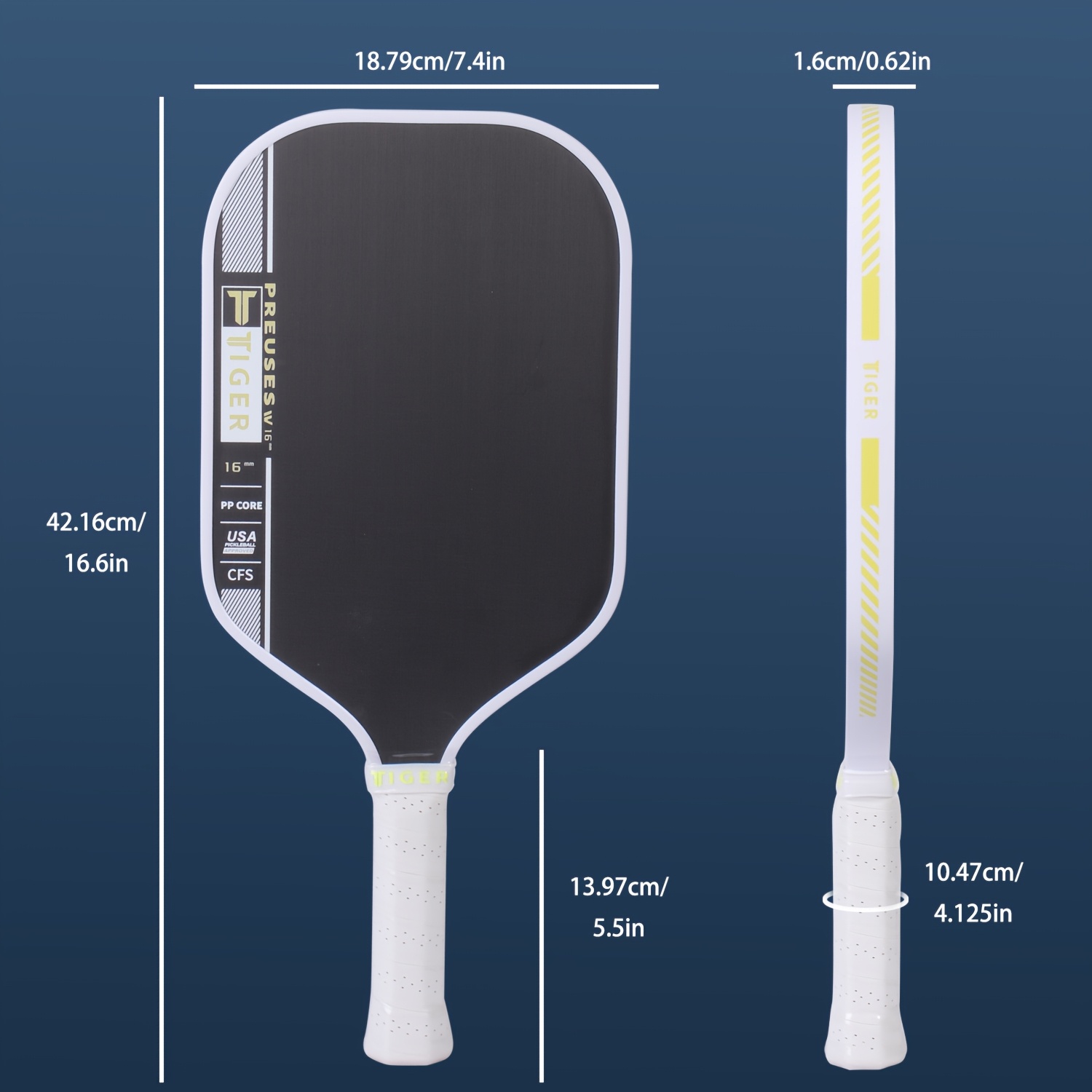 pickleball paddles sold on Temu United States