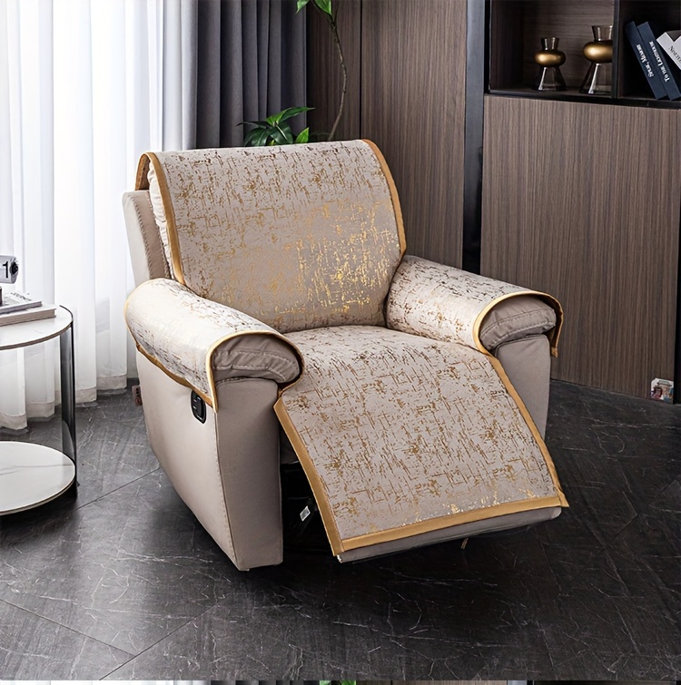 Glam Style Single Armchair Recliner Sofa Slipcover Set - Temu