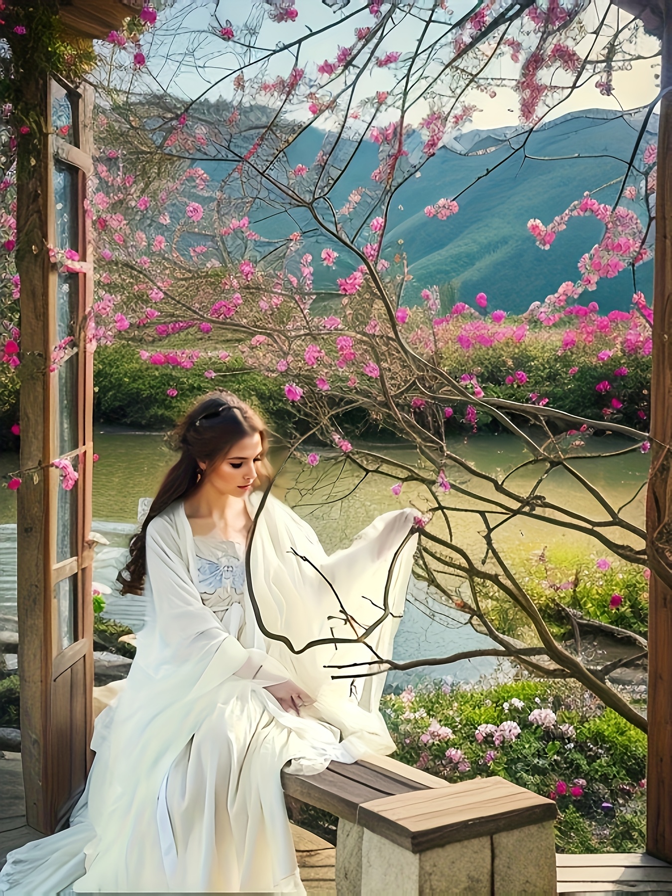 hanfu sold on Temu United States