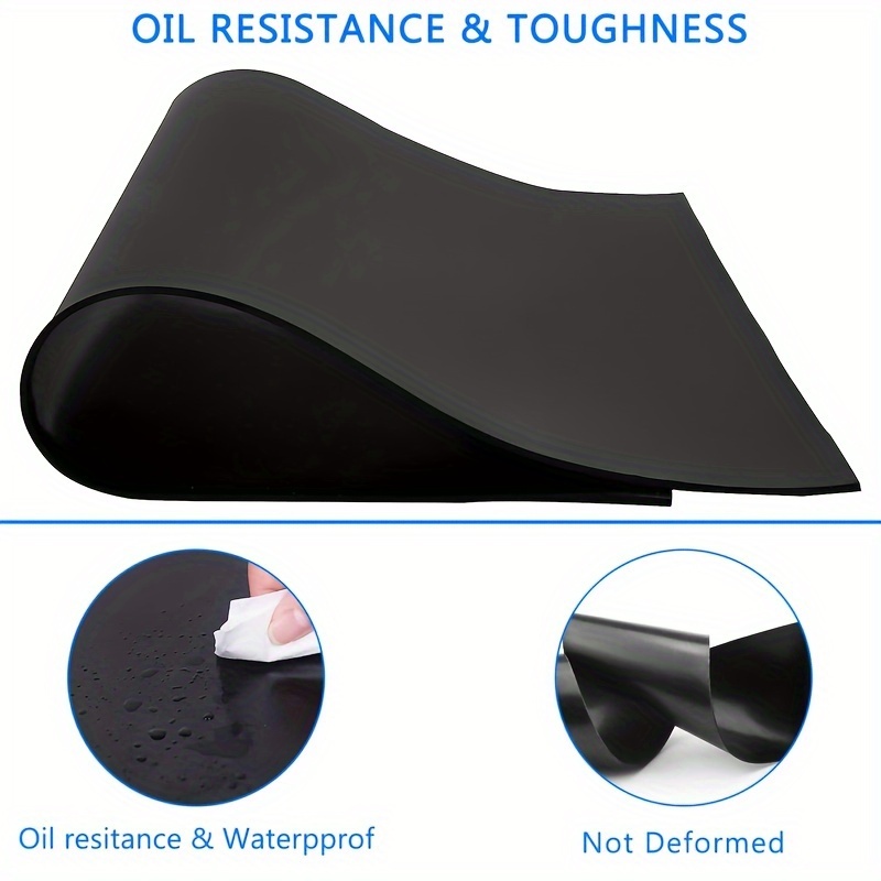 Neoprene Rubber Sheet Wide X 1/ Solid Rubber Strip Diy - Temu United ...