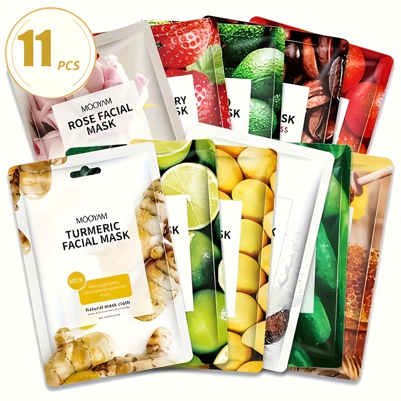facial masks sold on Temu United States