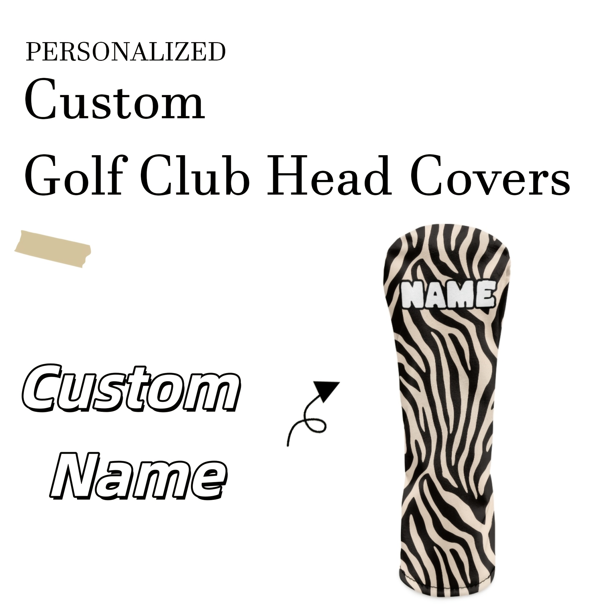putter mallet headcover sold on Temu United States