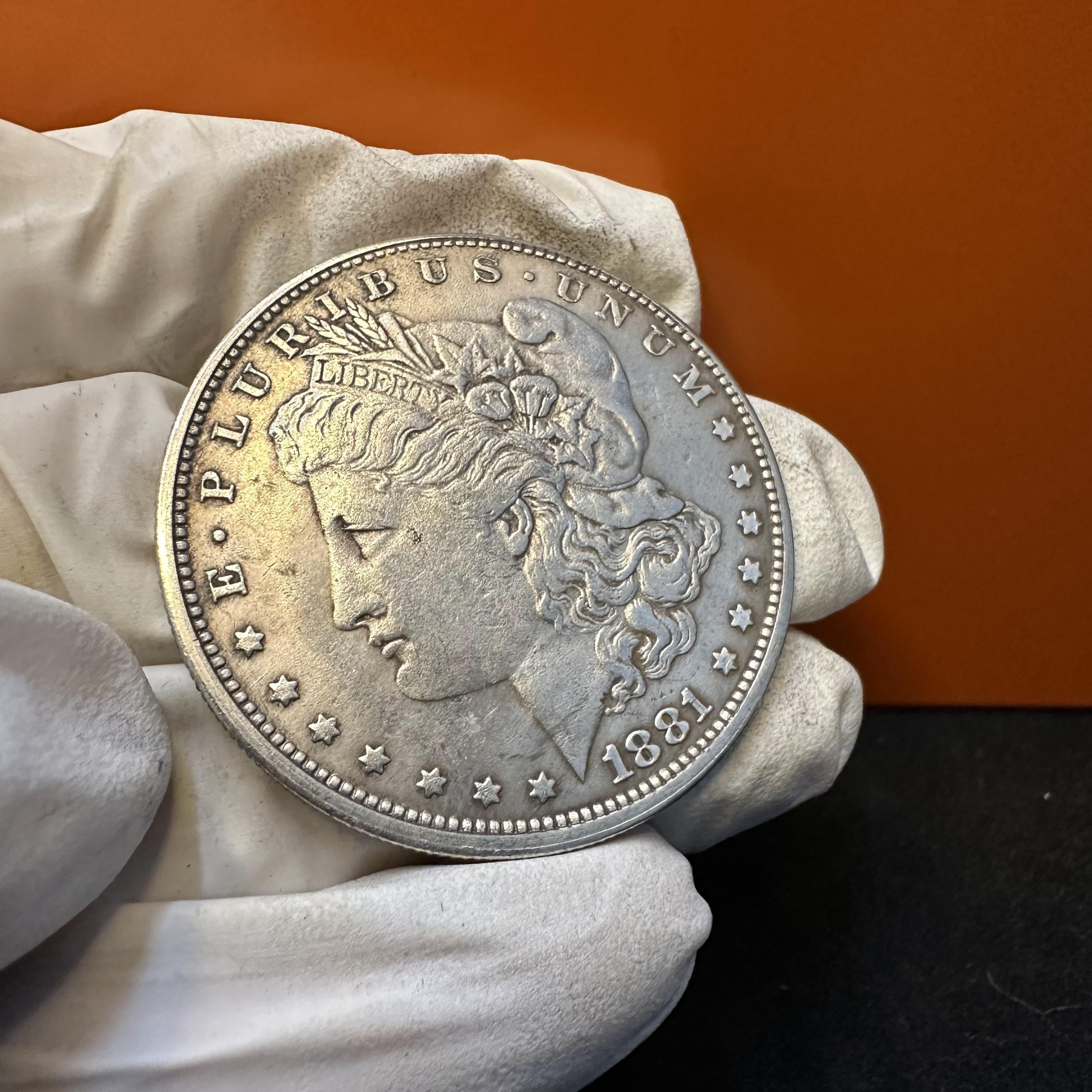 Iron Replica Coins, 1881 Vintage-inspired, Set Of 3, Collectible ...