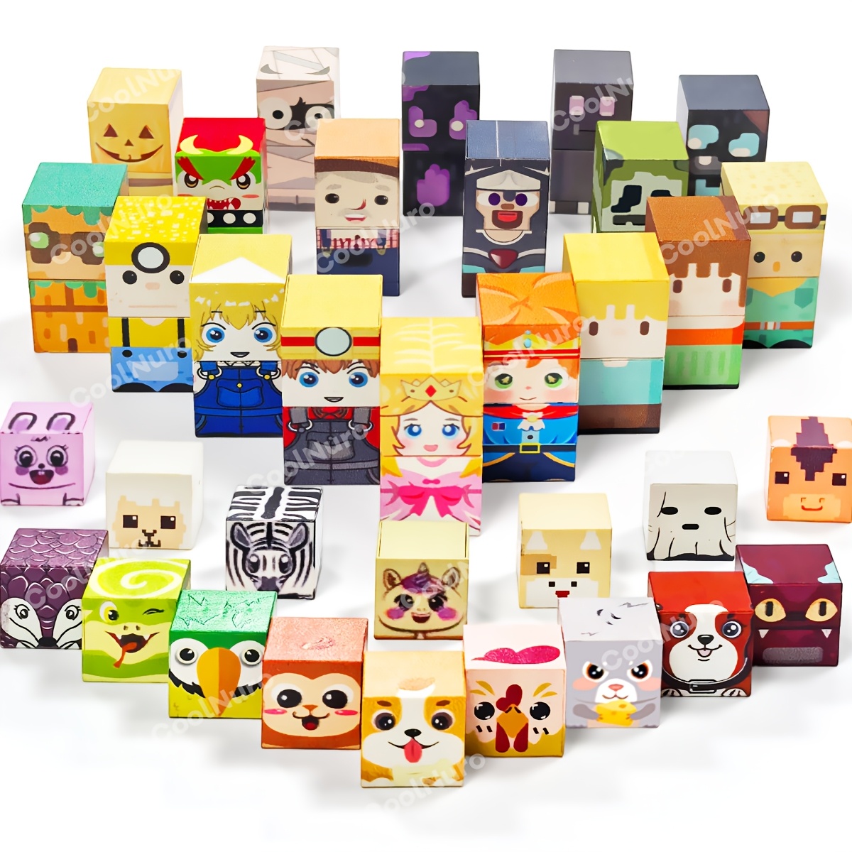 magnetic blocks sold on Temu United States