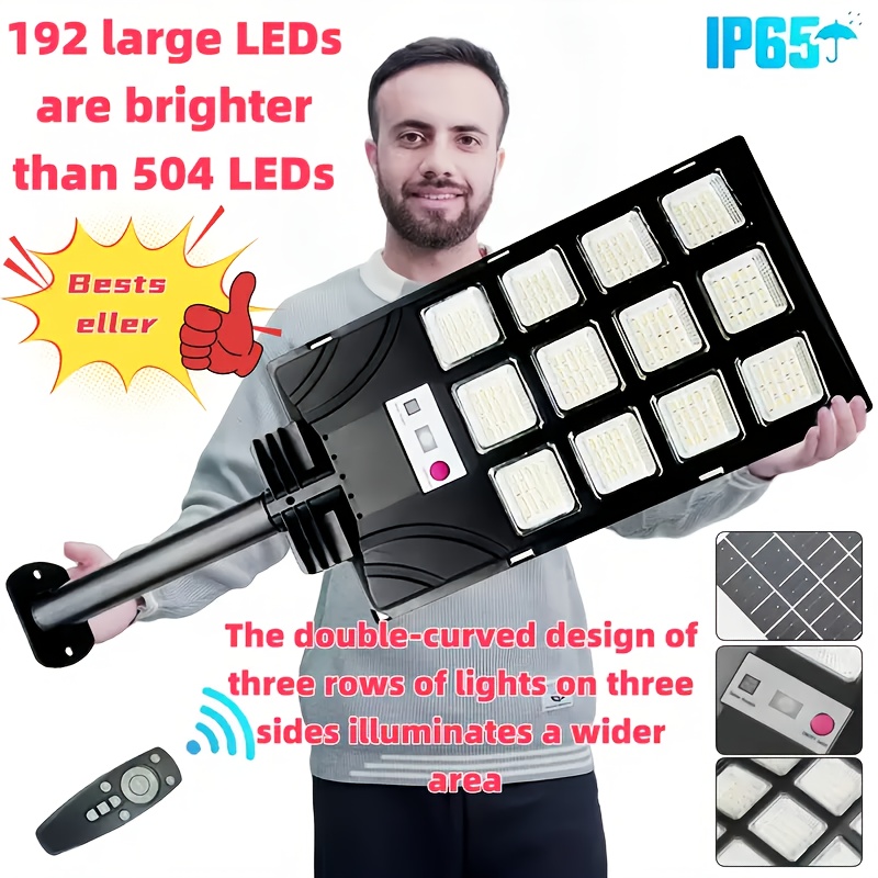 solar lights sold on Temu United States