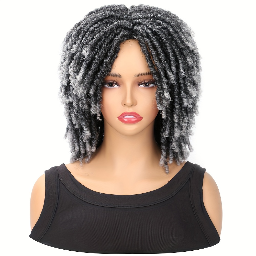 Unisex Afro Curly Dreadlock Wig 180% Density Breathable Rose - Temu