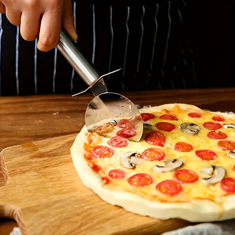 Stainless Steel Pizza Cutters – Premium Pizza Slicing Wheels - Temu