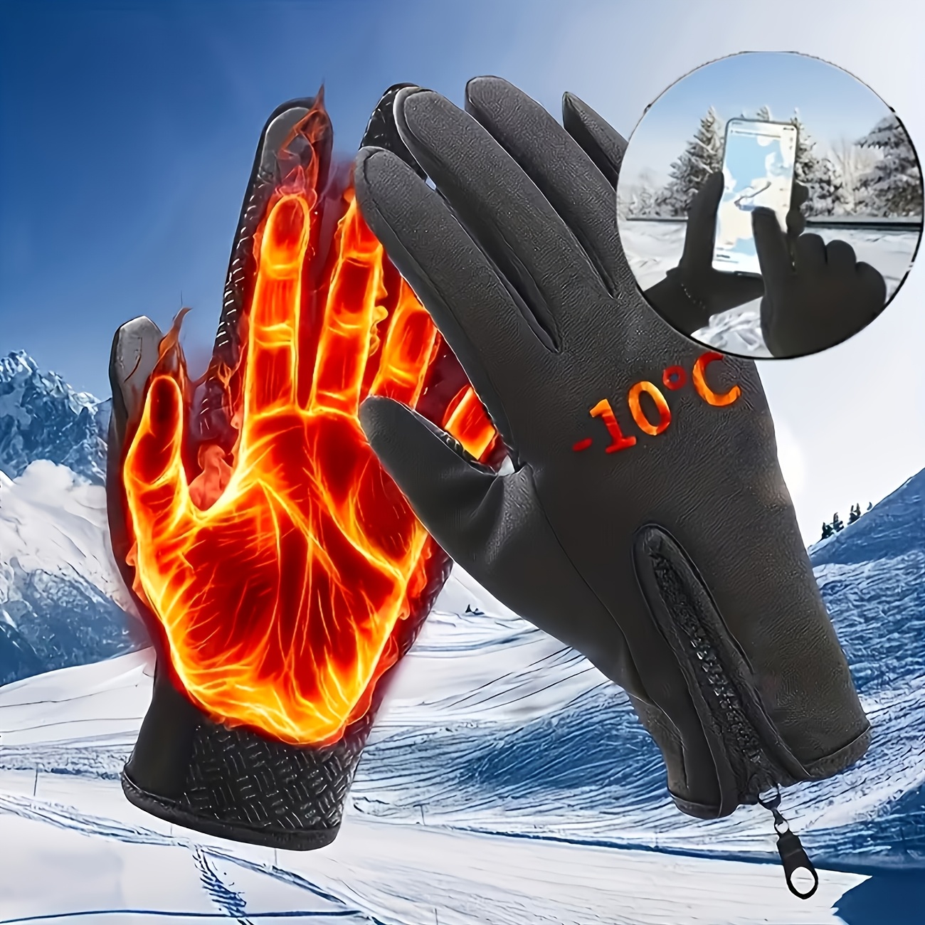 mens gloves sold on Temu United States