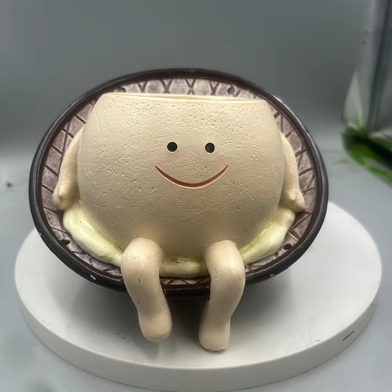 Cute Face Flower Pot Planter Pot Indoor Outdoor Succulent - Temu United ...