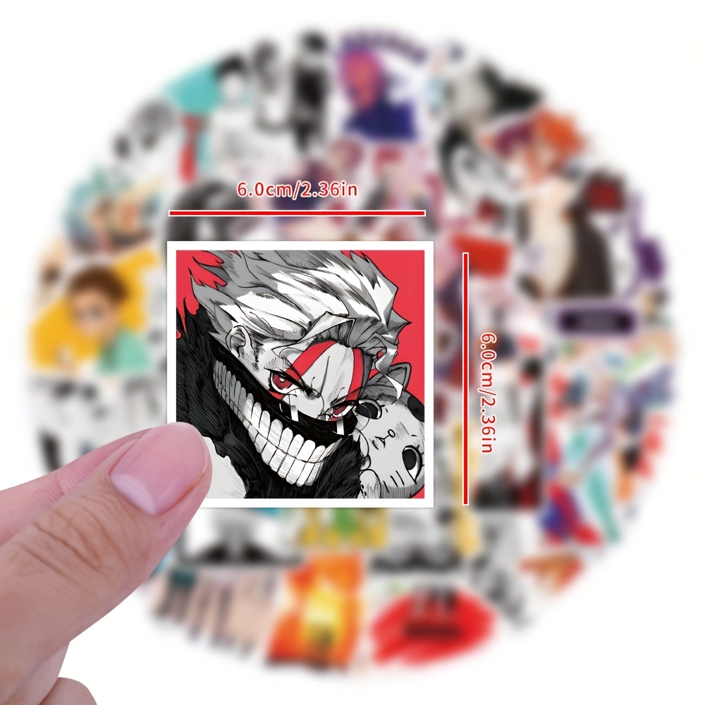 55pcs Dandadan Stickers, Vinyl Aesthetic Stickers, Scrapbooks, Diaries ...