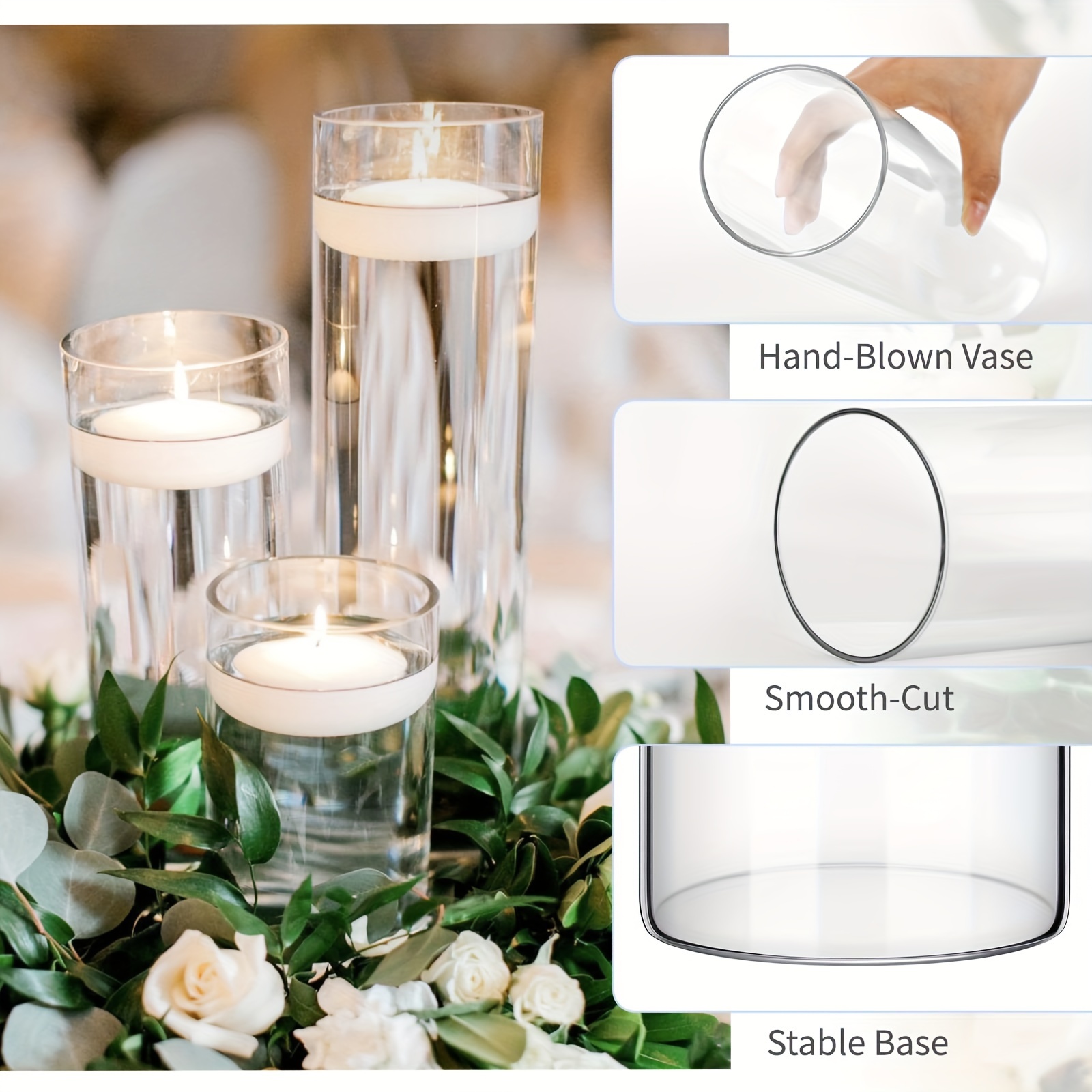 Cylinder vase wedding centerpieces 60 photos - Astyledwedding.com